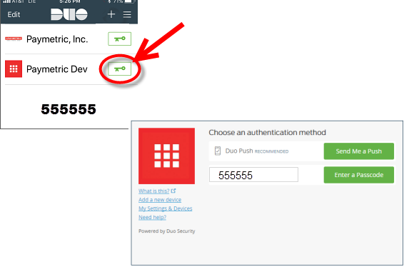 Using Duo Multi-Factor Authentication